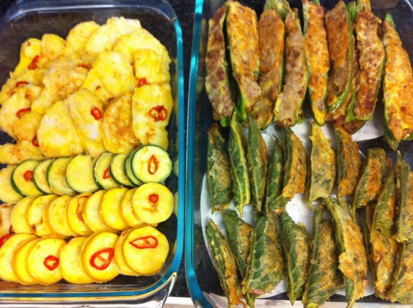 Jeon (애호박전 & 동태전): Korean Fish Cakes and Zucchini Jeon | GANGNAM KITCHEN