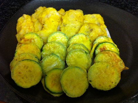 Jeon (애호박전 & 동태전): Korean Fish Cakes and Zucchini Jeon | GANGNAM KITCHEN