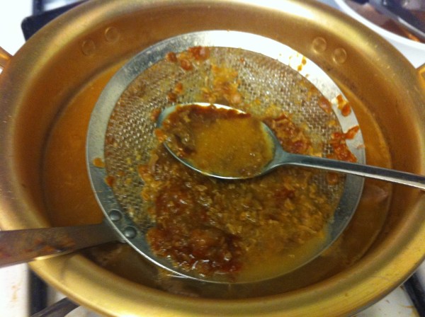 Chadolbagi-duenjang-jjigae (차돌박이 된장찌개): Soybean Paste Stew with Thinly ...